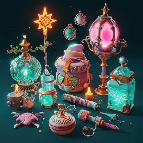 Premium Photo Magical Stylized Asset