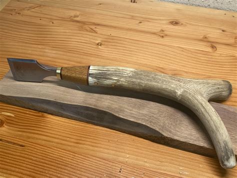 Made A Paring Chisel Sort Of For Doing Glue Removal On Large Pieces