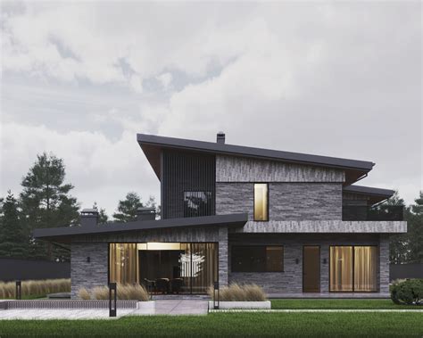 Zakabluki house — проект загородного дома | Архитектурная студия Графит