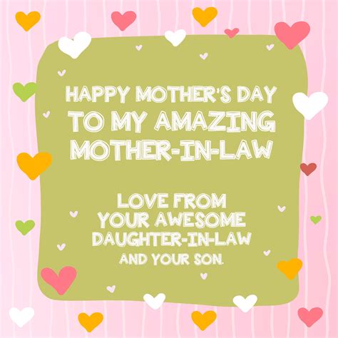 Mother In Law Mothers Day Cards Boomf