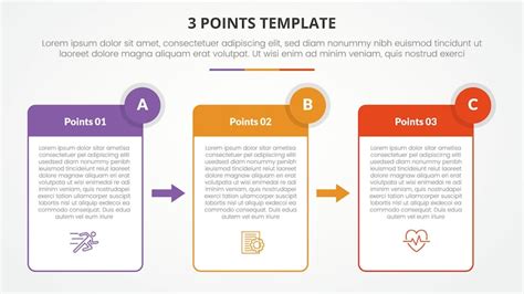 Premium Vector 3 Points Stage Template Infographic Concept For Slide