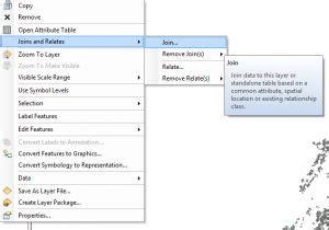 Add New Columns To A Shapefiles Attribute Table Using Join An Relate