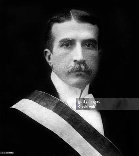 Augusto B Leguia Y Salcedo President Du Perou En 1908 1912