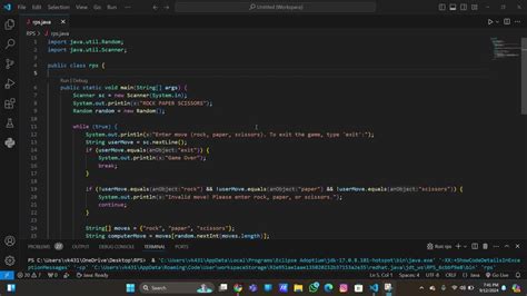Completed A Rock Paper Scissor Game With Java Vedank Kumar Posted