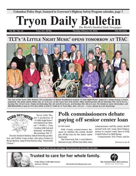 02 16 12 Daily Bulletin By Tryon Daily Bulletin Issuu