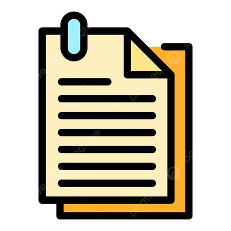 Movie Script Clipart Hd Png Script Movie Icon Color Flat Copy