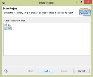 Configuring SVN And Eclipse