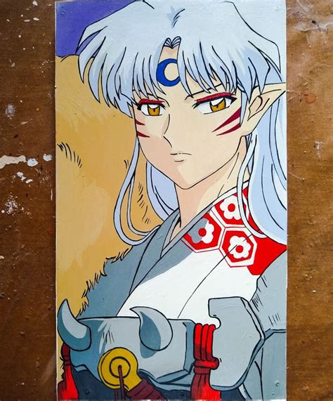 Sesshomaru Inuyasha Lienzos Pintados Arte En Lienzo De Bricolaje