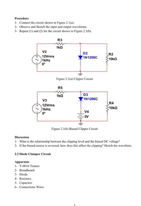Solved Procedure Connect The Circuit Shown In Figure Chegg Com