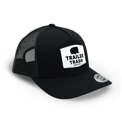 Unique Camping Marine Trailer Trash Trucker Hat Military And First