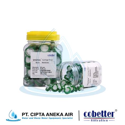Green Hydrophilic Nylon Syringe Filters Cobetter