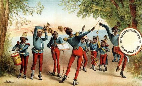 Haverlys Genuine Negro Minstrels Music Troupe Vintage Advertising