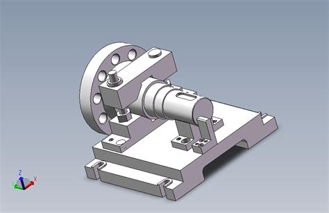 输出轴加工工艺及铣键槽夹具设计【含三维】solidworks 2016模型图纸下载 懒石网