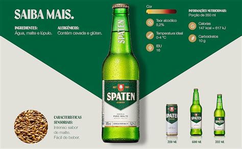 Spaten Cerveja Puro Malte 350ml Lata Br