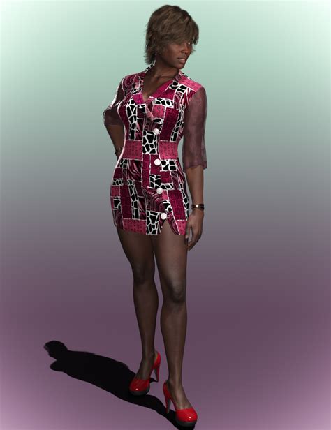 Dforce Cocktail Dress For Genesis 9 Daz 3d