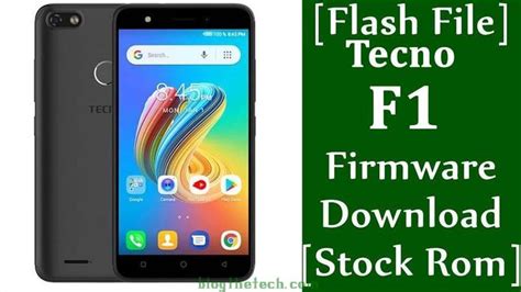 Flash File Tecno F Firmware Download Stock Rom