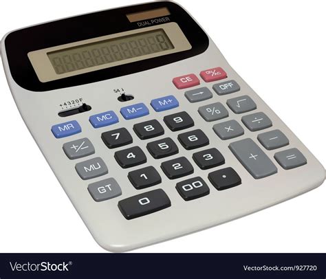 Calculator Royalty Free Vector Image VectorStock