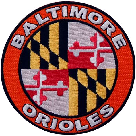 Baltimore Orioles Orange Home Secondary Logo Patch