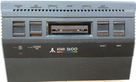 Retro Ordenadores Orty Consola Atari 2600 Jr Black 1986