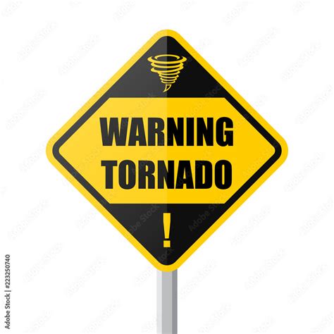 Tornado Warning Sign Ruthe Clarissa