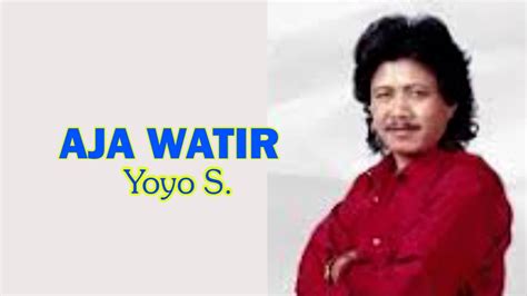 AJA WATIR YOYO S Tarling Dangdut YouTube