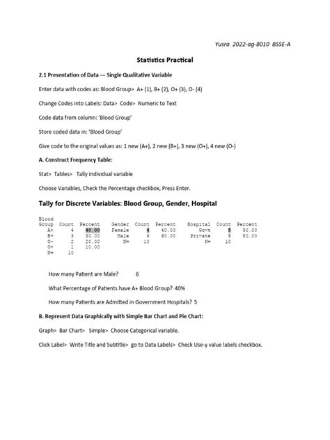 Stat Pdf Descriptive Statistics Categorical Variable
