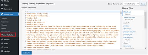 how to use css variables in wordpress theme styling