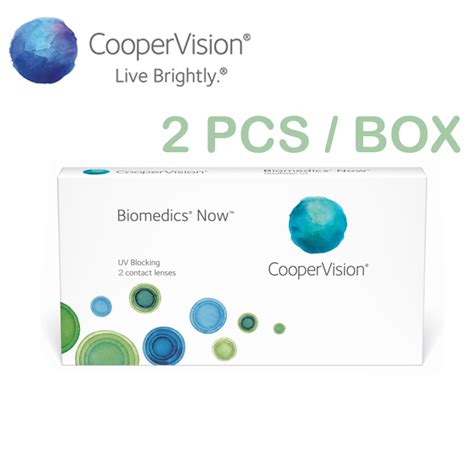 Cooper Vision Biomedics Now Hydrogel Monthly Disposable Contact Lenses