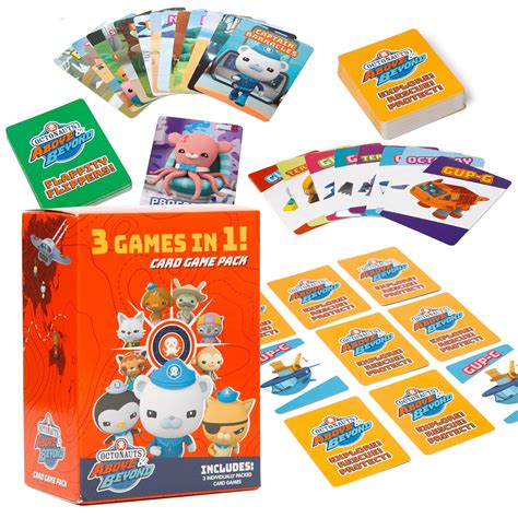 Octonauts Card Games Mmt Mighty Mojo Toys