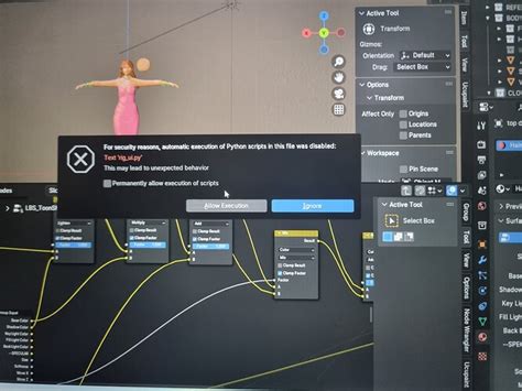 Auto Run Disabled Basics And Interface Blender Artists Community