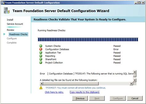 Erro Tf255147 Ao Configurar O Tfs 2010 Enterprise Brothers