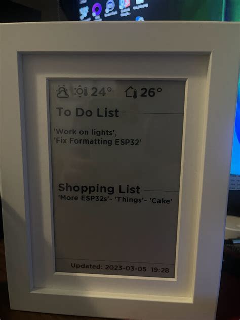 Eink Multi Line Text Esphome Home Assistant Community