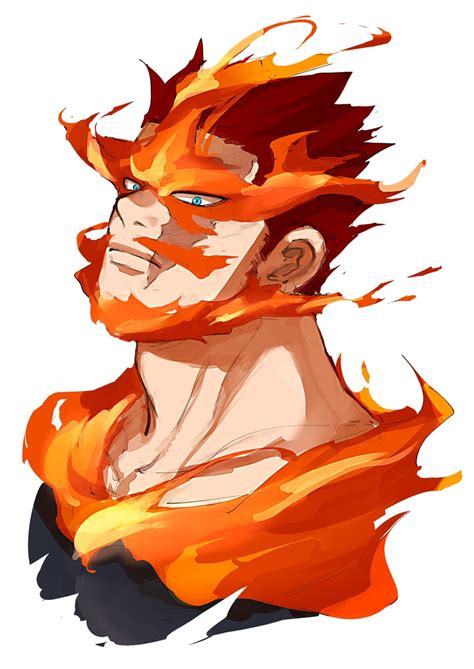 Endeavor Boku No Hero Academia Drawn By Okomegk Danbooru