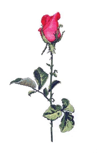 Pin On Flower Cross Stitch