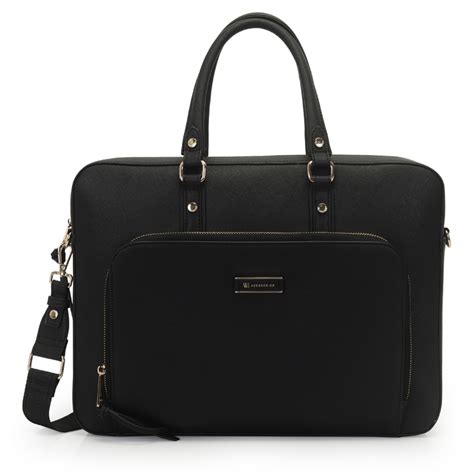 Pasta Executiva Grande Monocolor Com Bolso Frontal E Compartimento Para