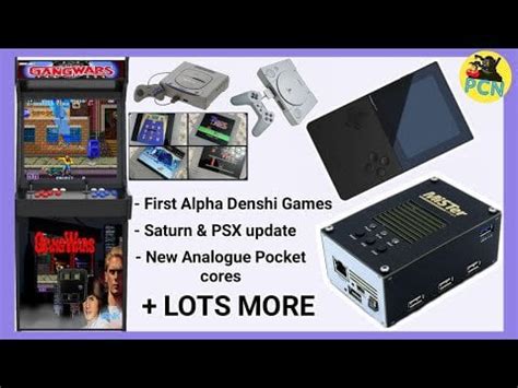 Mister Alpha Denshi Gang Wars Saturn Psx Analogue Pocket More