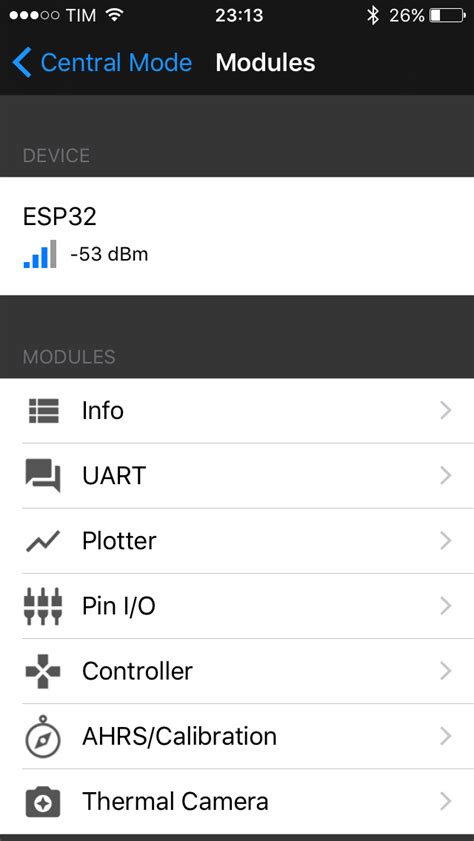nina w102 mandando dados pela serial e bluetooth