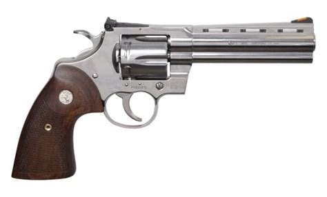 Colt Python 3 Bead Blast Stainless 357 Magnum Revolver Adjustable Sights 3 0 PYTHON SM3RTS