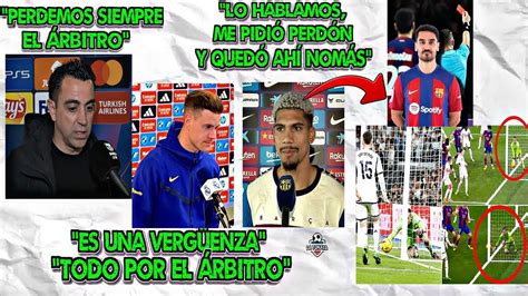 Mira Las FUERTES Declaraciones De Xavi Hernández Ter Stegen y Ronald