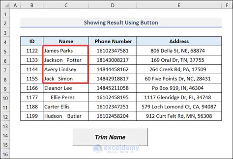 How To Use The VBA Trim Function In Excel 5 Examples