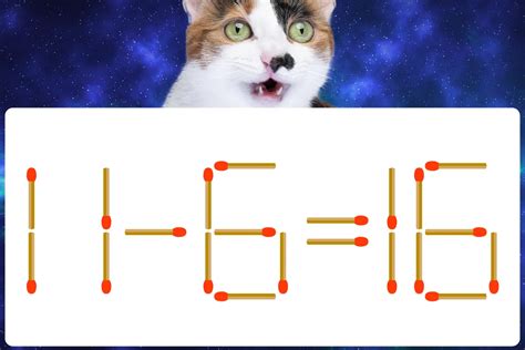 【マッチ棒クイズ】動かせるのは1本だけ！「2－1＝9」正しい式にできますか？ Omoroidオモロイド