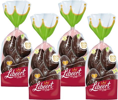 Libeert Paaseitjes Pure Chocolade 120g X 4