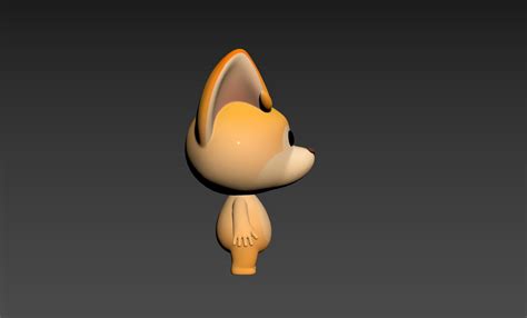 Character193 Fennec 3d Model Cgtrader