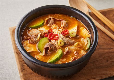 차돌박이 된장찌개 오뚜기레시피