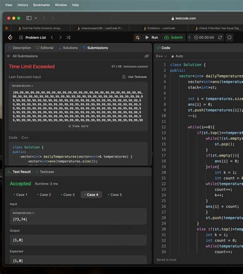 Rehan Hussan Ansari On Linkedin Leetcodechallenge Leetcode Problemsolving Problemoftheday