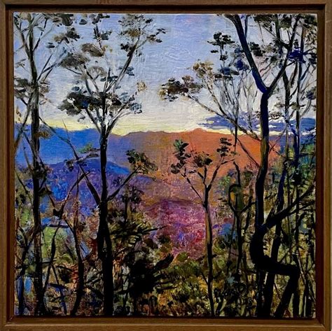 Frances Feasey Rainbow Sundown Purple Noon