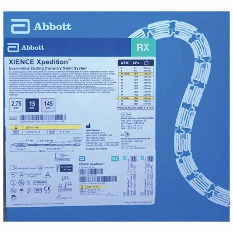 Abbott Xience Xpedition Stent For Laboratory At ₹ 17000 In New Delhi Id 2857330596788