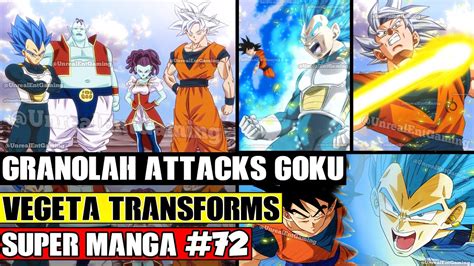 Granolah Attacks Goku And Vegeta The Saiyans Arrive Dragon Ball Super