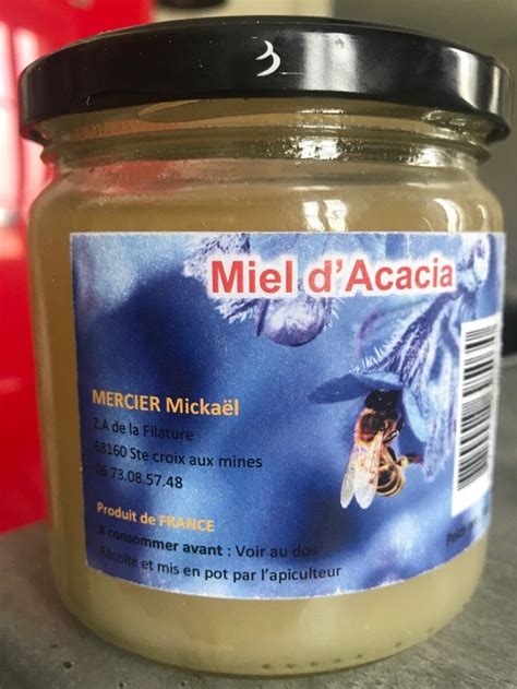 Miel d acacia Mercier Mickaël