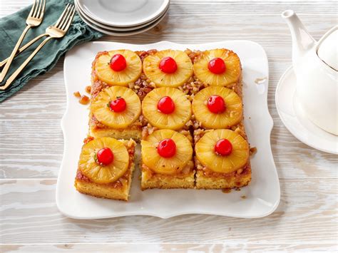 Classic Pineapple Upside Down Cake Recipe Dole® Sunshine